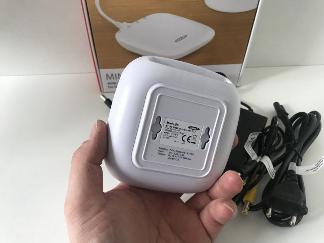 Ednet Mini USV für Router und Smart Home Zentrale im Test – Dein Smart ...