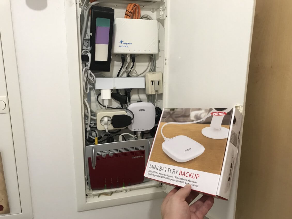 Ednet Mini USV für Router und Smart Home Zentrale im Test – Dein Smart ...